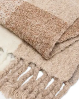 FRAAS V Color Block Boucle Scarf Exclusive