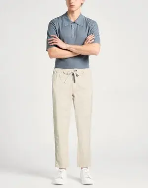 Crossley Tapered Gabardine Pants - Beige