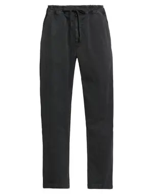 Crossley Cotton Gabardine Tapered Pants - Black