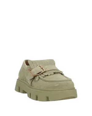 Geox Suede Loafers With Buckle Detail
