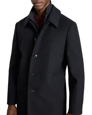 Ted Baker London Wimbledon Overcoat - Navy