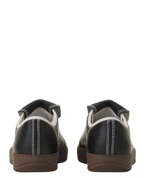 LANVIN Dbb1 Leather Tongue Sneakers