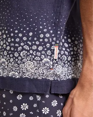 Orlebar Brown Maitan Plant Shirt - Night Iris