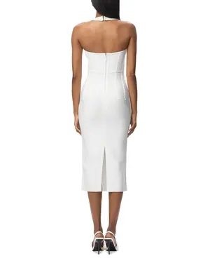 Herve Leger Willa Dress - Alabaster