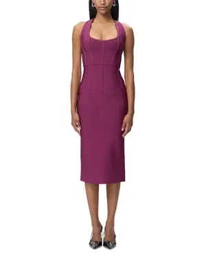 Herve Leger Willa Dress - Thistle