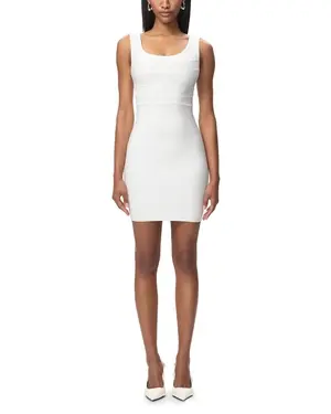 Herve Leger Amara Dress - Alabaster