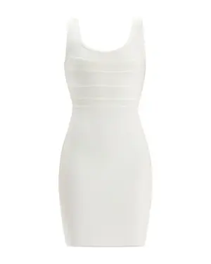 Herve Leger Amara Dress - Alabaster