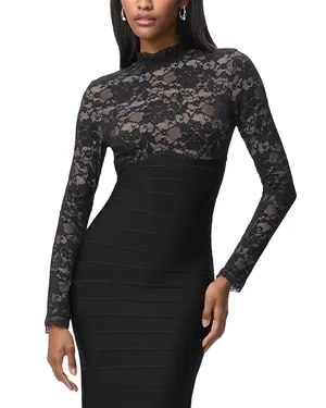 Herve Leger Maisie Gown