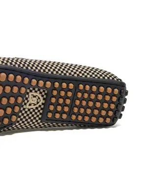 Rothy's The Double Bit Driver Loafers - Classic Micro Check