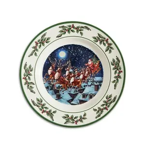 SPODE Christmas Tree 2025 Annual Collector Dinner Plate - Green