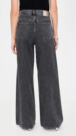 Rag & Bone Featherweight Sofie High-rise Wide-leg Jeans