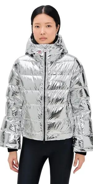 Perfect Moment Polar Flare Ski Jacket Iii - Silver