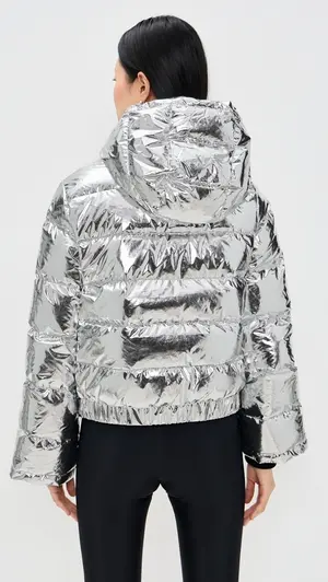 Perfect Moment Polar Flare Ski Jacket Iii - Silver