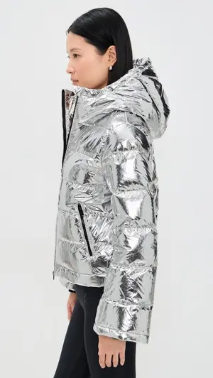 Perfect Moment Polar Flare Ski Jacket Iii - Silver