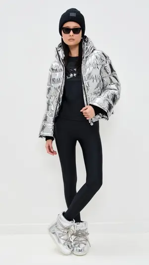 Perfect Moment Polar Flare Ski Jacket Iii - Silver