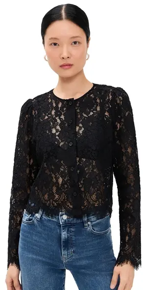 Frame Lace Blouses