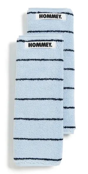 HOMMEY Face Washer Towels 2 Pack - Mist