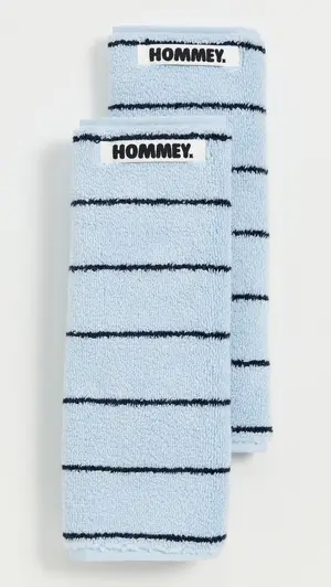HOMMEY Face Washer Towels 2 Pack