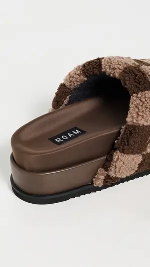 ROAM Fuzzy Checker Stack Slippers