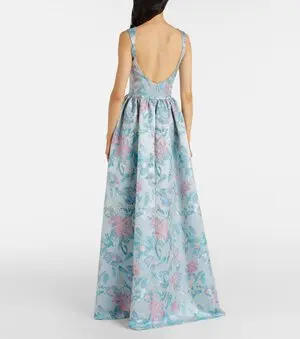 MARKARIAN Tatiana Floral Gown