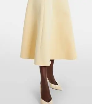 Jacquemus Triangle Midi Dress - Yellow