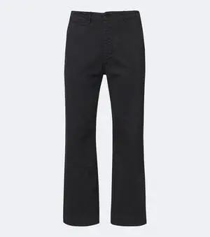 Auralee Cotton Chinos - Black