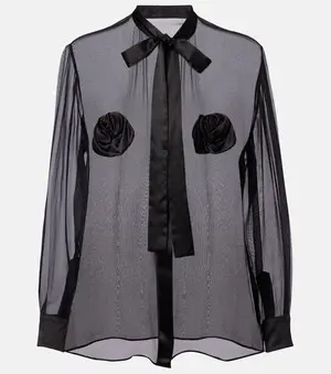 Dolce & Gabbana Sheer Blouses