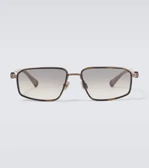Brunello Cucinelli Jarama Rectangular Sunglasses