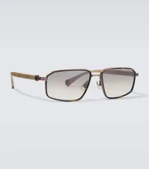 Brunello Cucinelli Jarama Rectangular Sunglasses
