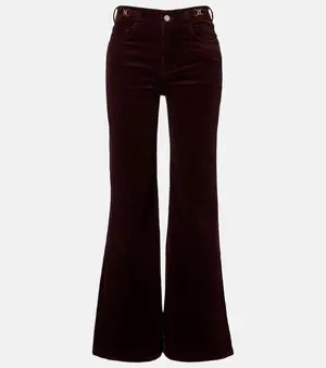 Women's Corduroy Flared Pants