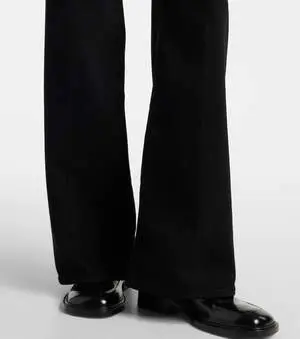 Citizens Of Humanity Lyra High-rise Wide-leg Jeans - Black