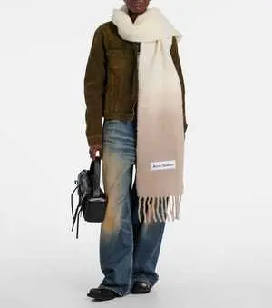 Acne Studios Vally Fringed Scarf