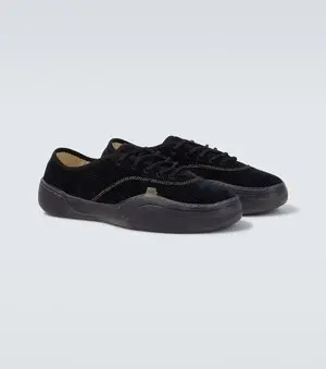 ERL Corduroy Lace-up Sneakers - Black