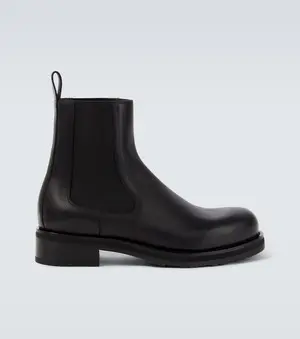 THE ROW Leather Chelsea Boots