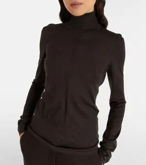 Gabriela Hearst Steinem Cashmere-blend Turtleneck Sweater