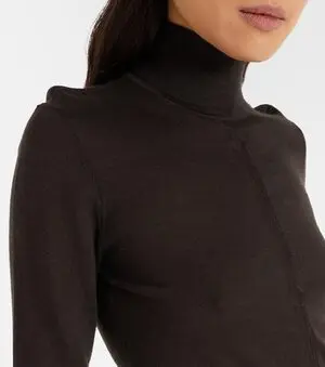 Gabriela Hearst Steinem Cashmere-blend Turtleneck Sweater