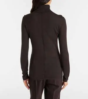 Gabriela Hearst Steinem Cashmere-blend Turtleneck Sweater