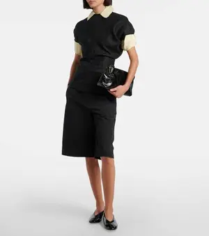 Le Monde Beryl Regency Patent Leather Ballet Flats - Black