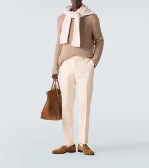 Thom Sweeney Cotton Twill Chinos