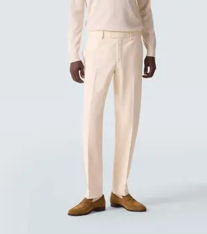Thom Sweeney Cotton Twill Chinos