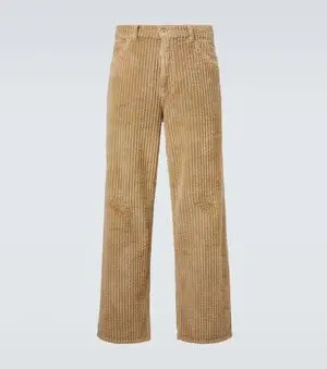 Our Legacy Vast Cut Cotton Corduroy Wide-leg Pants - Beige