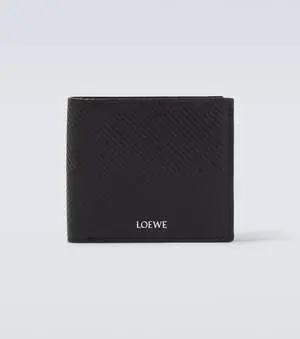 Loewe Logo Leather Bifold Wallet