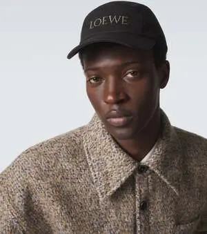 Loewe Logo Cotton Drill Baseball Cap