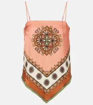 ALEMAIS Alémais Contina Jacquard Top
