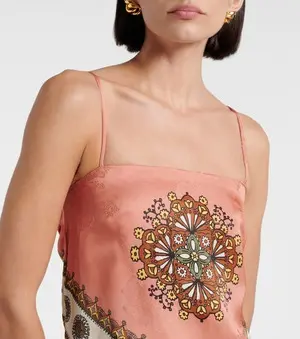 ALEMAIS Alémais Contina Jacquard Top