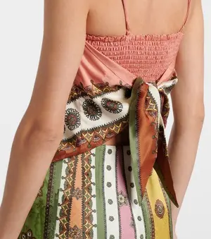 ALEMAIS Alémais Contina Jacquard Top