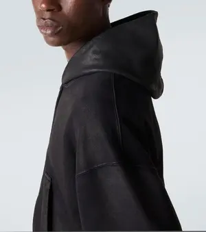 Balenciaga Cotton Jersey Zip-up Hoodie