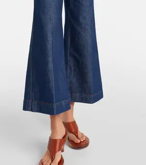Zimmermann Awaken High-rise Flared Jeans