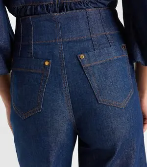 Zimmermann Awaken High-rise Flared Jeans