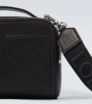 Loewe Anagram Mini Leather Crossbody Bag